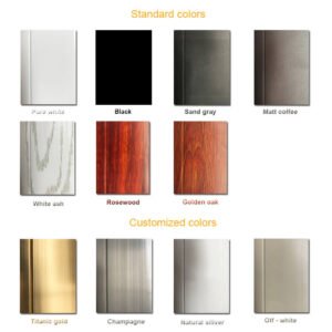 jalousie windows - aluminum glass louver