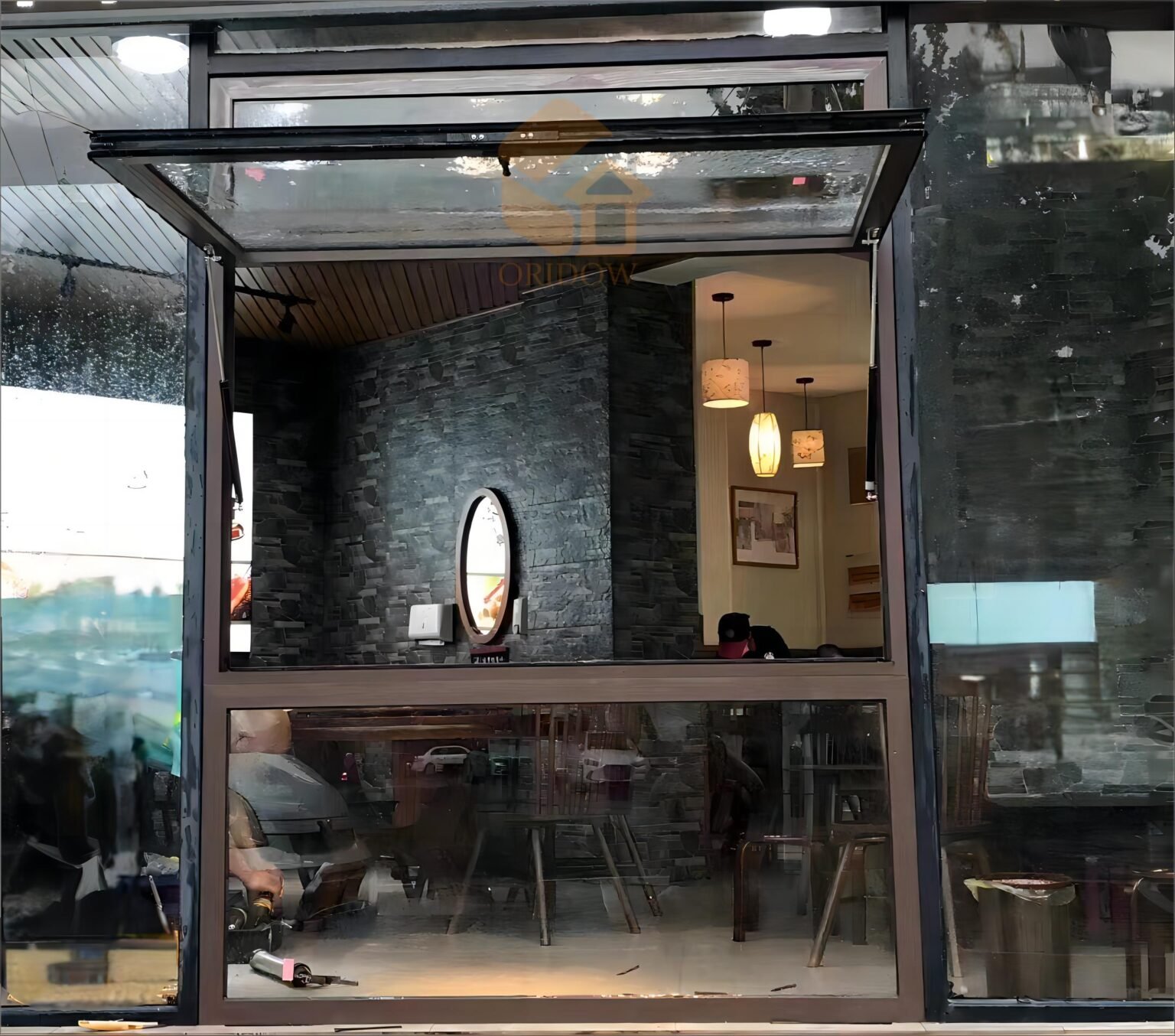 Flip Up Window Oridow — Custom Aluminum & uPVC Window and Door Manufacturer