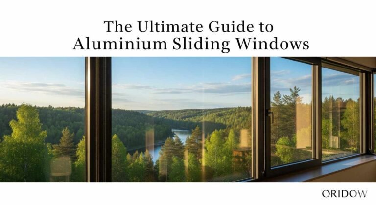 The Ultimate Guide to Aluminium Sliding Windows | Oridow