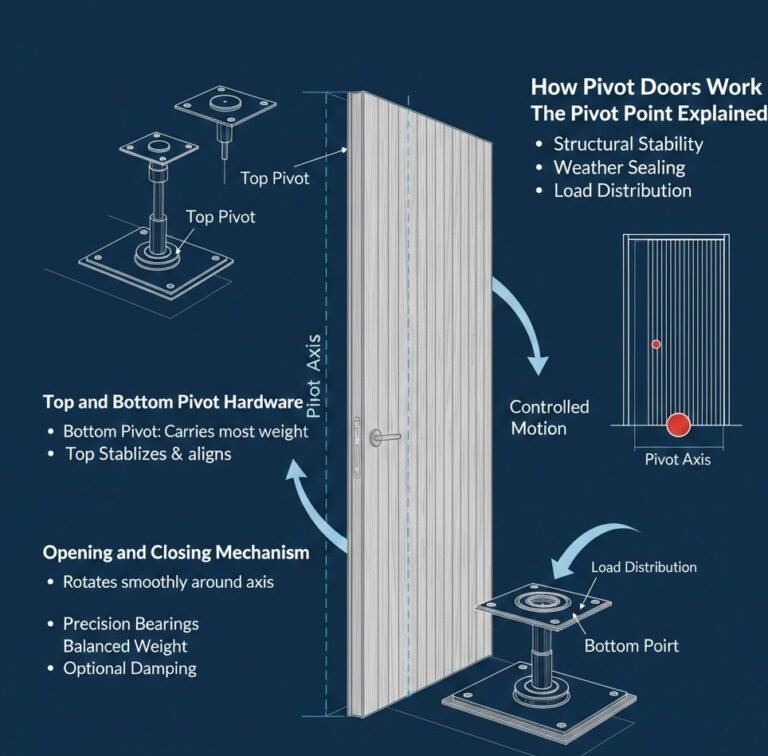 How Pivot Doors Work: Design, Mechanics & Benefits